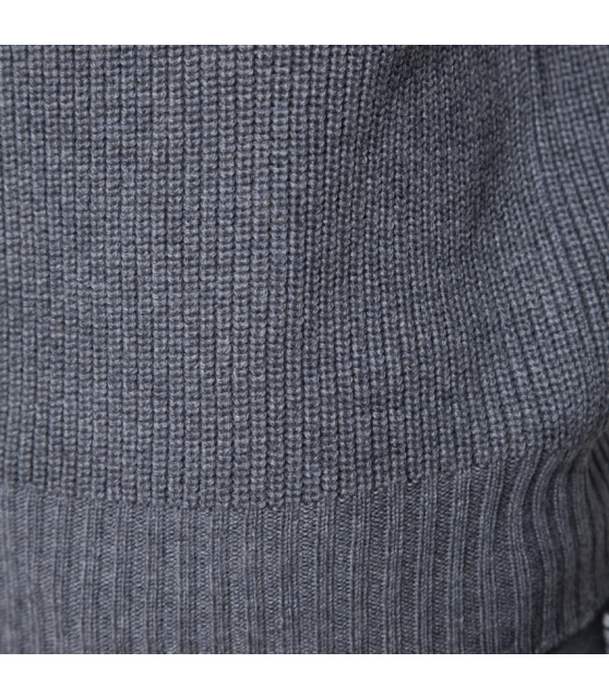GRAN SASSO - Pull gris en maille